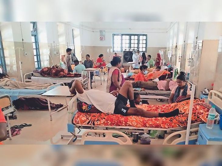 More than 300 cases daily, mail ward full will now keep new patients in ...