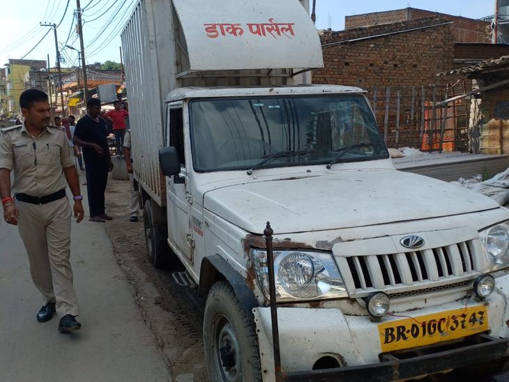 Looted parcel van recovered from Patna City, GPS and CCTV footage ...