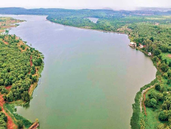 12.47% less rain in the district, yet the Madikheda dam is full, other ...