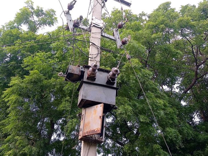 People forced to live in darkness due to the burning of 16 KVA ...