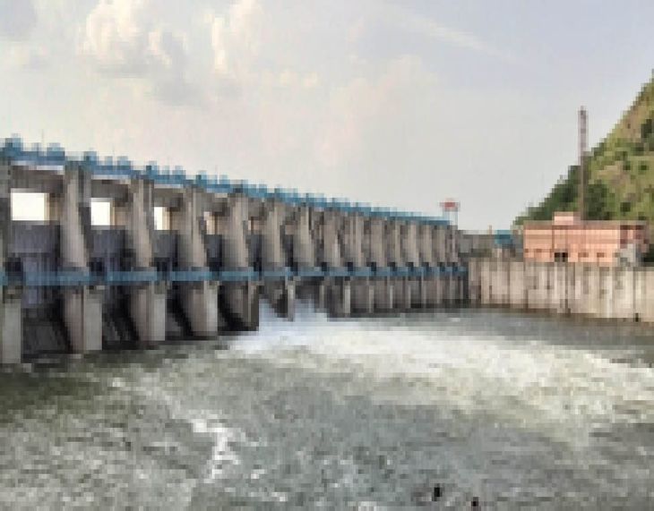 So far 4.089 TMC water has been drained from Bisalpur dam | बीसलपुर ...