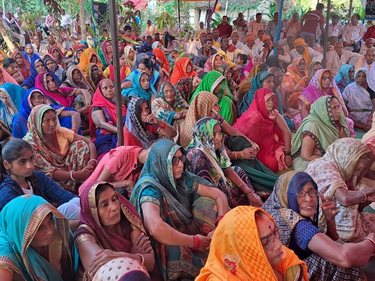 Shrimad Bhagwat Katha organized in Lalganj Mother Devaki gave birth to ...