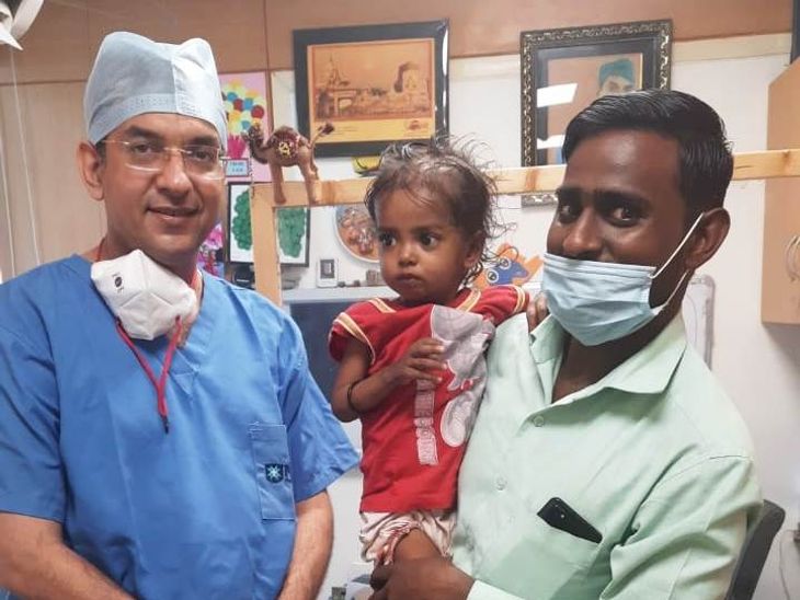 Two year old Trisha had a hole in her heart, the tube was crooked, RBSK ...