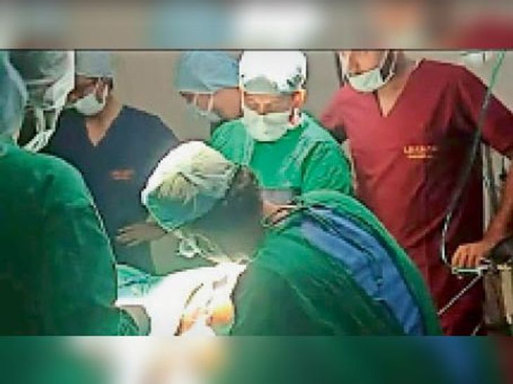 Neuro surgery department did successful head operation | राहत: न्यूरो ...