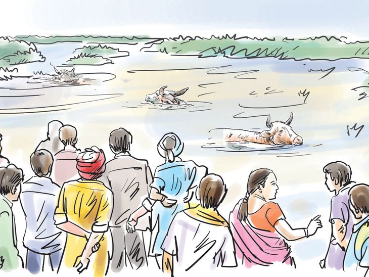 The story 'Vaitarani', composed in the countryside and local language ...