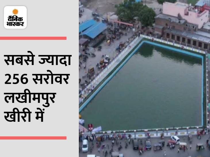 UP No.-1 in the development of Amrit Sarovar More than 8462 Amrit ...