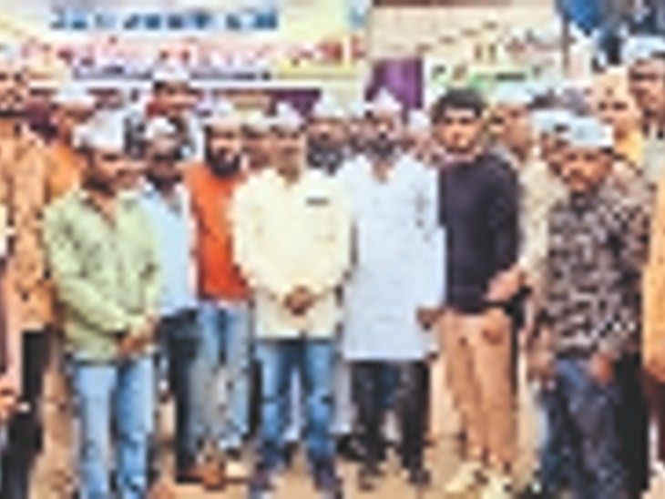 Manish Rathore joined AAP along with hundreds of youth | राजनीति में ...