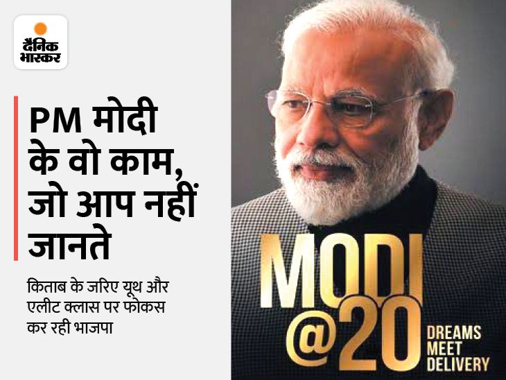 Modi@20 Dreams Book; Amit Shah JP Nadda BJP Rajasthan Election Strategy ...