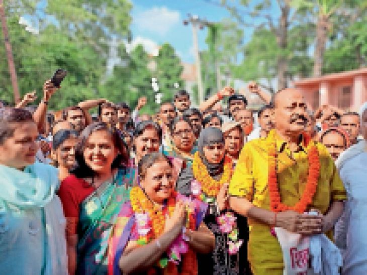 In Teghra NP, Neelam Devi nominated from the post of Chief Councilor ...