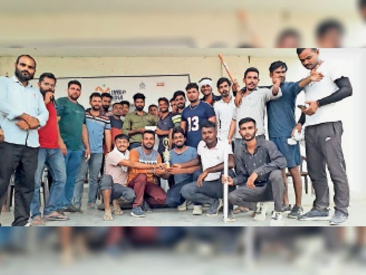 The team of village Kurad became the champion by defeating Silakhedi by ...