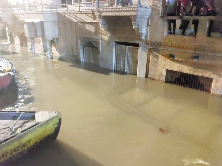 On the Ganges, the water level rose by 78 cm in 24 hours; 16 mm rain in ...