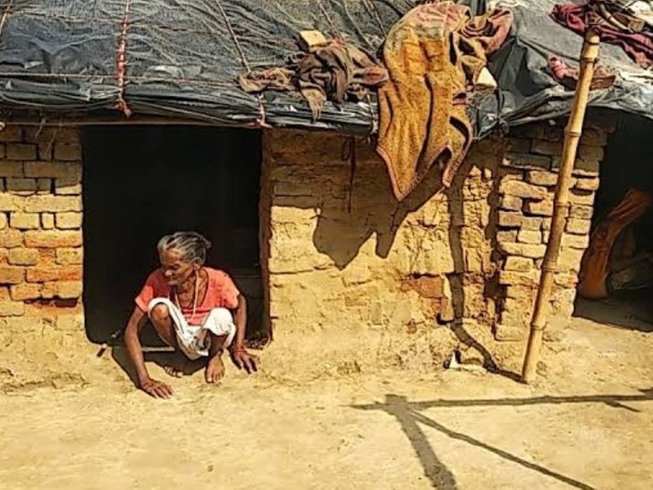 The houses of many people in the area are incomplete, living by putting ...