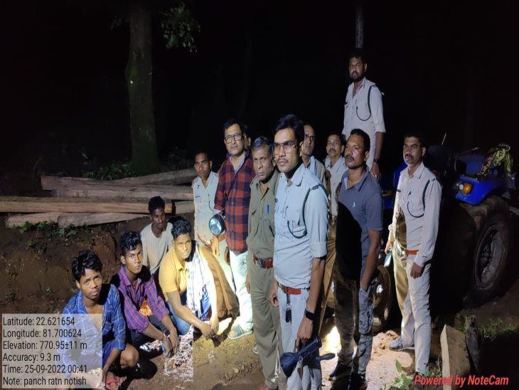 Trees were cut in the buffer zone of ATR, smugglers were transporting ...