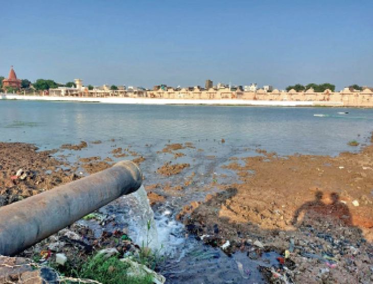Rudrasagar is being filled with shipra water, water released from ...