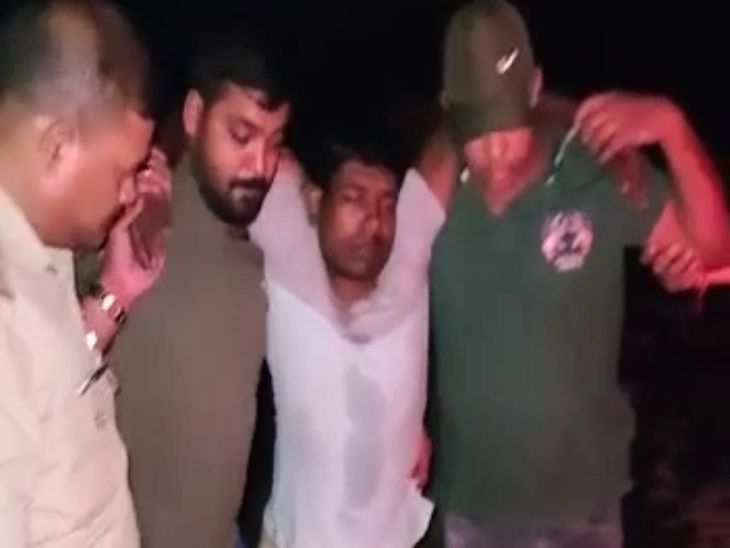 Gotaskar was shot in the leg in the encounter near Arand canal ...