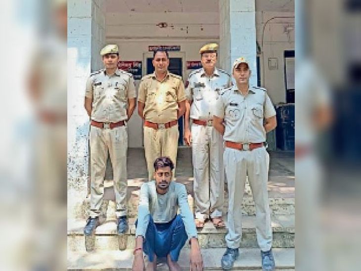 Lajjaram, an active member of the bandit gang, was arrested from the ...