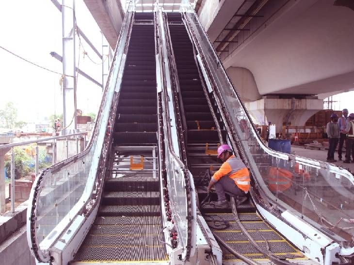 Work completed at Guldhar station in Ghaziabad, understand the features ...