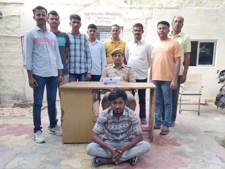rajathan barmer chohtan police caught recovered 1 country made pistol ...