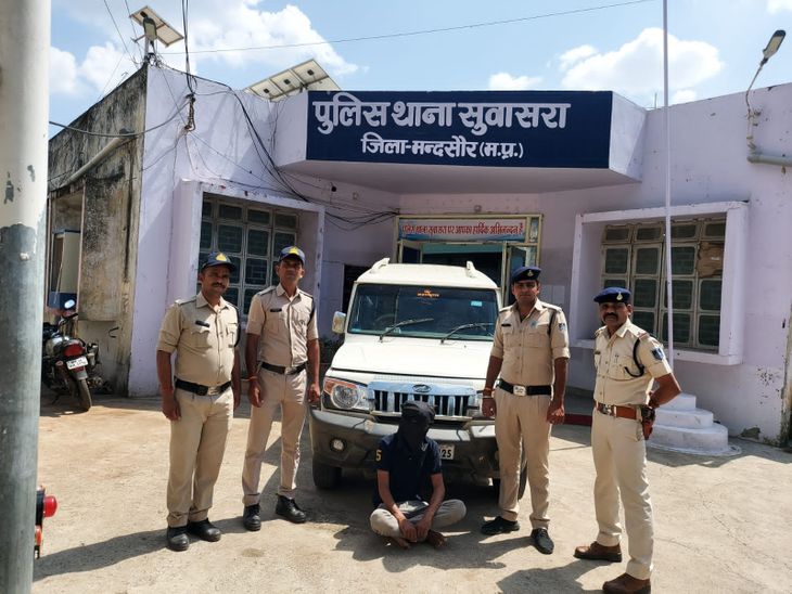 58 kg of narcotic Dodachura recovered from a jeep in Suwasra: one ...
