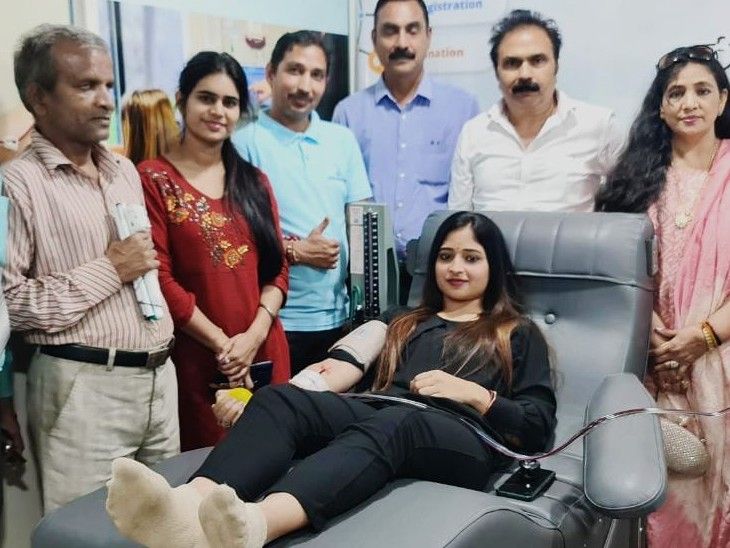 National Voluntary Blood Donation Day today, 80 percent voluntary blood ...