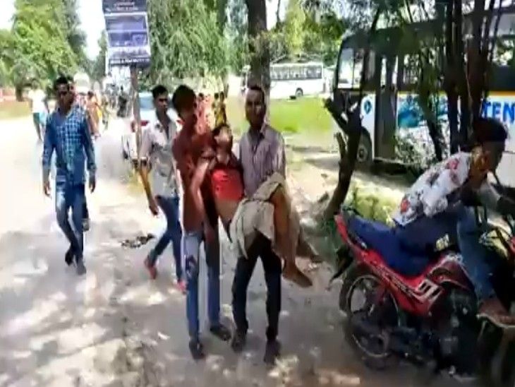 Lucknow - Ambulance not reached on time - 30 yrs man died before reaching CHC, allegation of ...