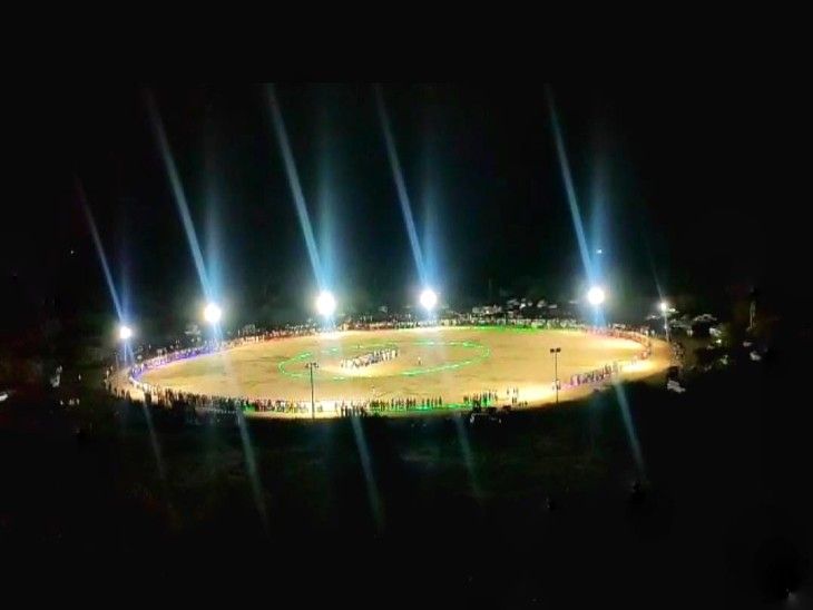 rajasthan barmer indo-pak border cricket match 64 teams landed near the ...