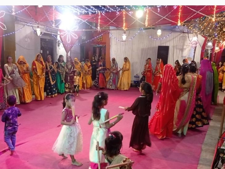 Devotees thronged the Shaktipeeths of the city for Navratra, till late ...