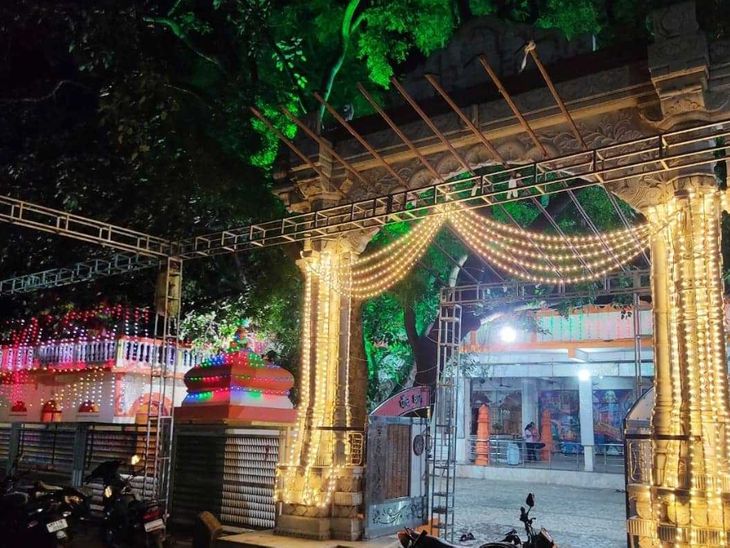 Mataji temple opened for devotees' visit, devotees bowed their heads ...