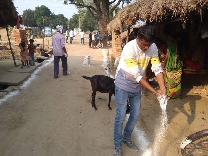 From street light to road construction work started in Kortha, cleaning ...