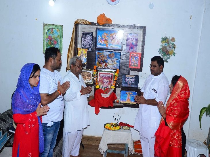 The family got the picture from the ancestors, so worshiping Ravana for ...