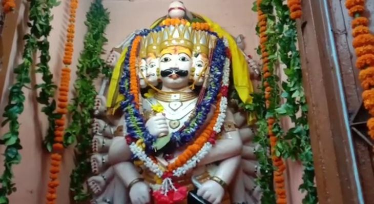 The doors of the Ravana temple in Shivala are opened only once in a ...