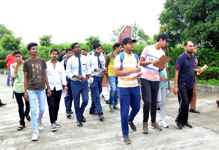 Girls made Rangoli, made aware for forest and wildlife conservation ...