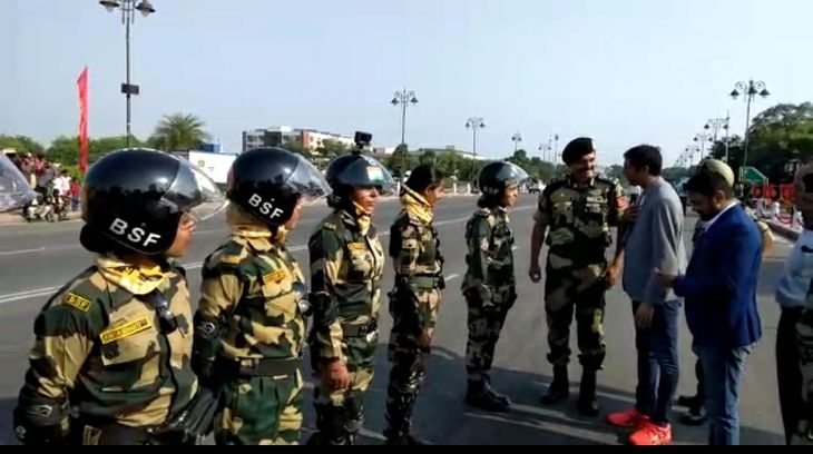 Bike rally will go from Punjab to Gujarat, 34 female and male bikers of BSF are involved in this ...