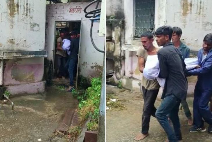 Three people were sitting under the tree to avoid the rain, the accident happened due to ...