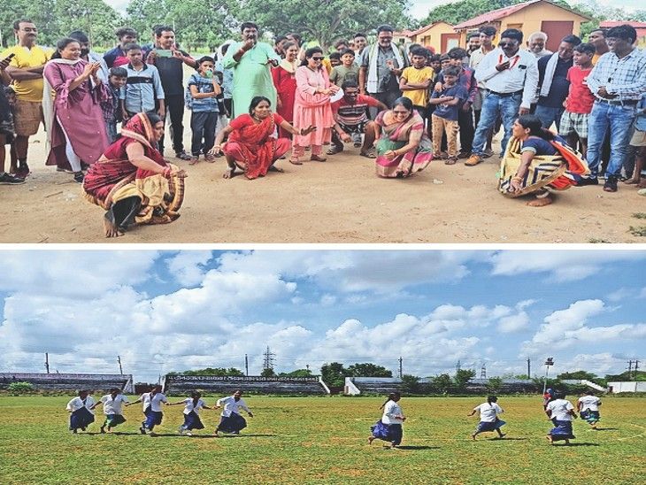 Kabaddi competition organized in junior and senior categories ...