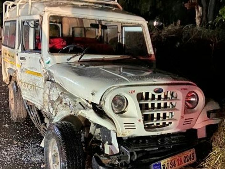 A case has been registered against the camper jeep driver for hitting ...