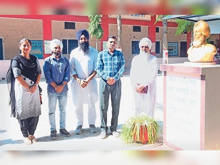 Statue of 8 scholars installed in government school Kuthala | पंजाबी ...