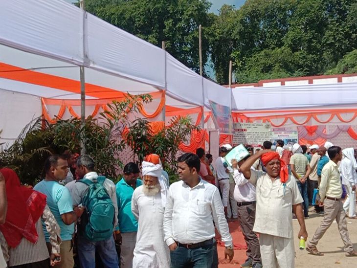 4 feet gourd and drone the main attraction, DM Aman Sameer also reached ...