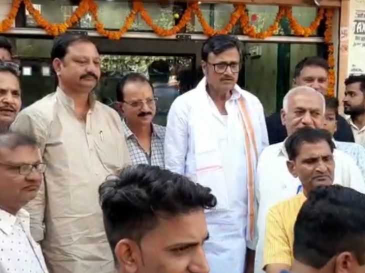 Best wishes for the festival of Deepotsav, Rajendra Rathod was welcomed ...