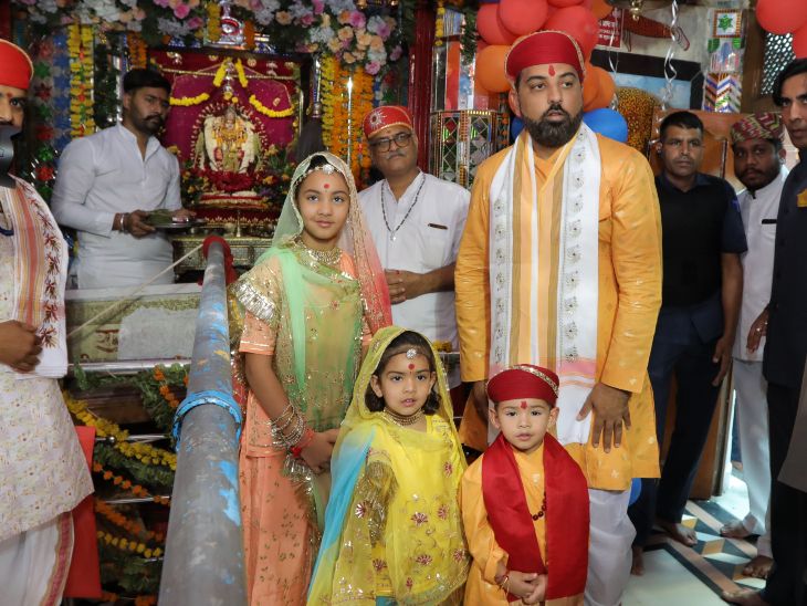 Lakshya Raj Singh Mewar welcomed with royal love, enthusiasm was also ...