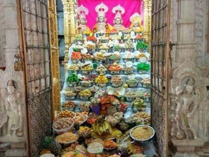 Chappan Bhog will be offered to Lord Ghanshyam Maharaj, there will be a ...