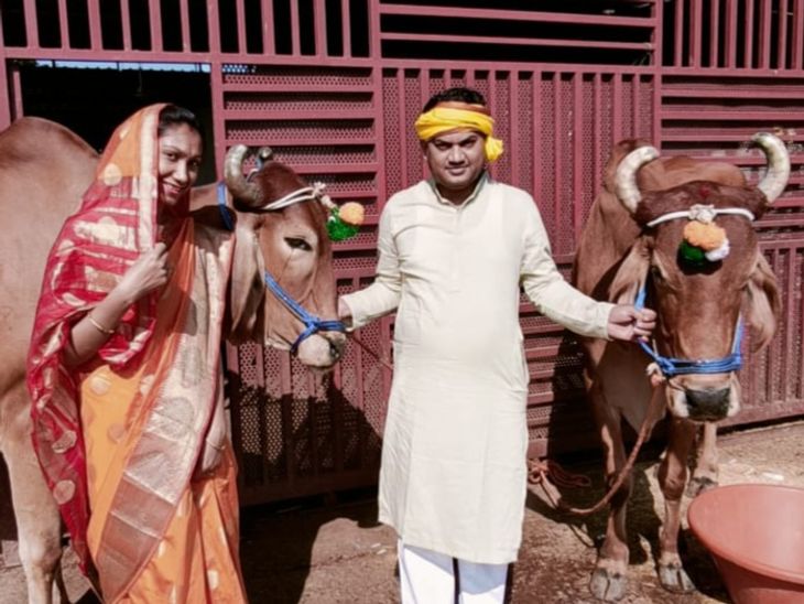 It was decided not to celebrate the festival of Padwa in Manavar today ...