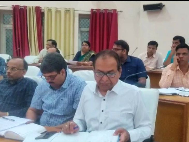 The collector took a review meeting of 20-point programs and also ...