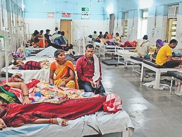 More than 600 patients are reaching the hospital for treatment every ...