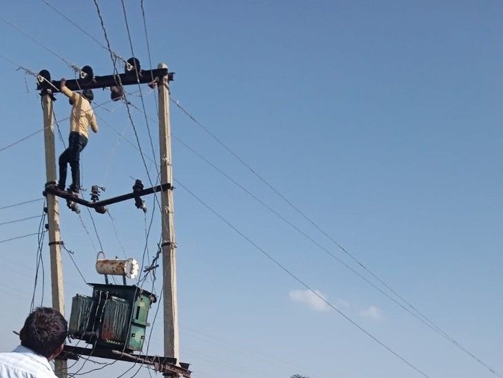 Electricity stopped for 10 days in three villages due to theft of ...