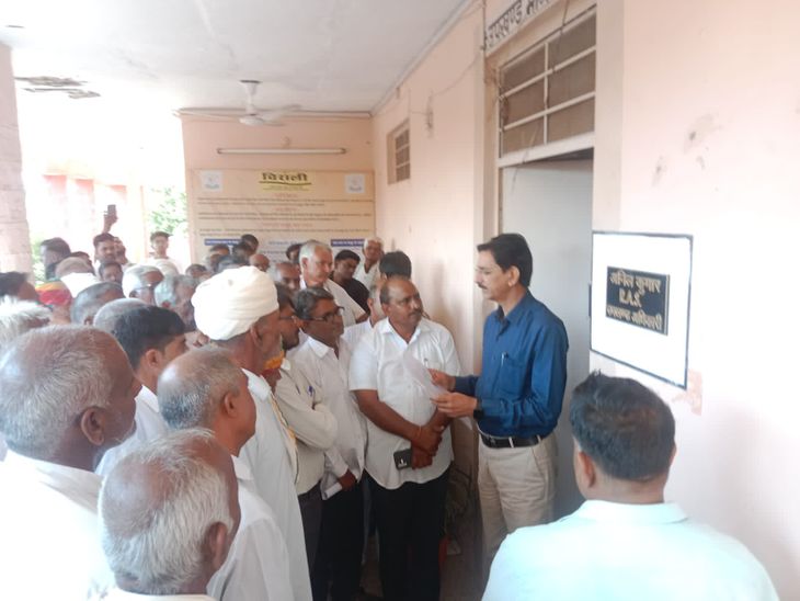 In the year 2021, the farmer had given land, warned of agitation | नहरी ...