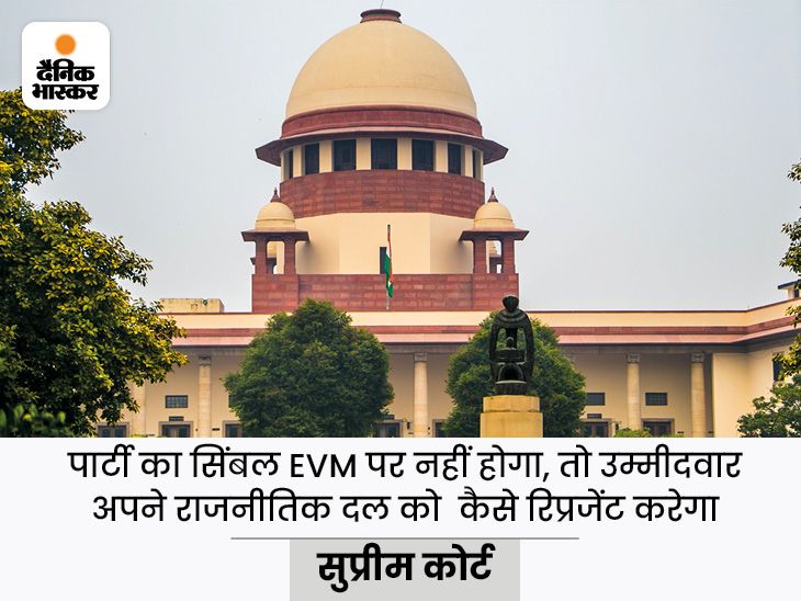 Supreme Court On Party Symbols on EVM Machines | EVM से पार्टी सिंबल ...
