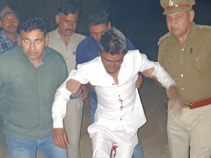 Firing on police with comrades, shot in the leg of one accused, partner ...