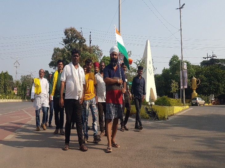Agitators came from Katghora to Raipur Demand for making Katghora ...