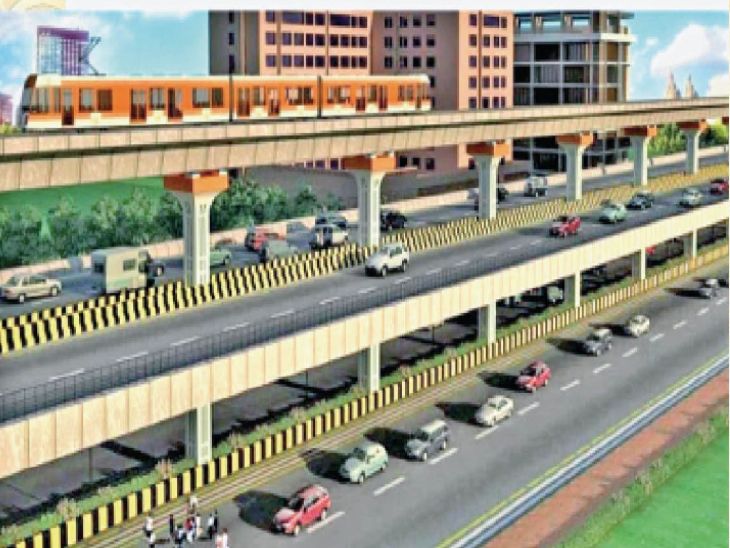 After Bairagarh, 700 meters will be built at Prabhat crossroads. long ...